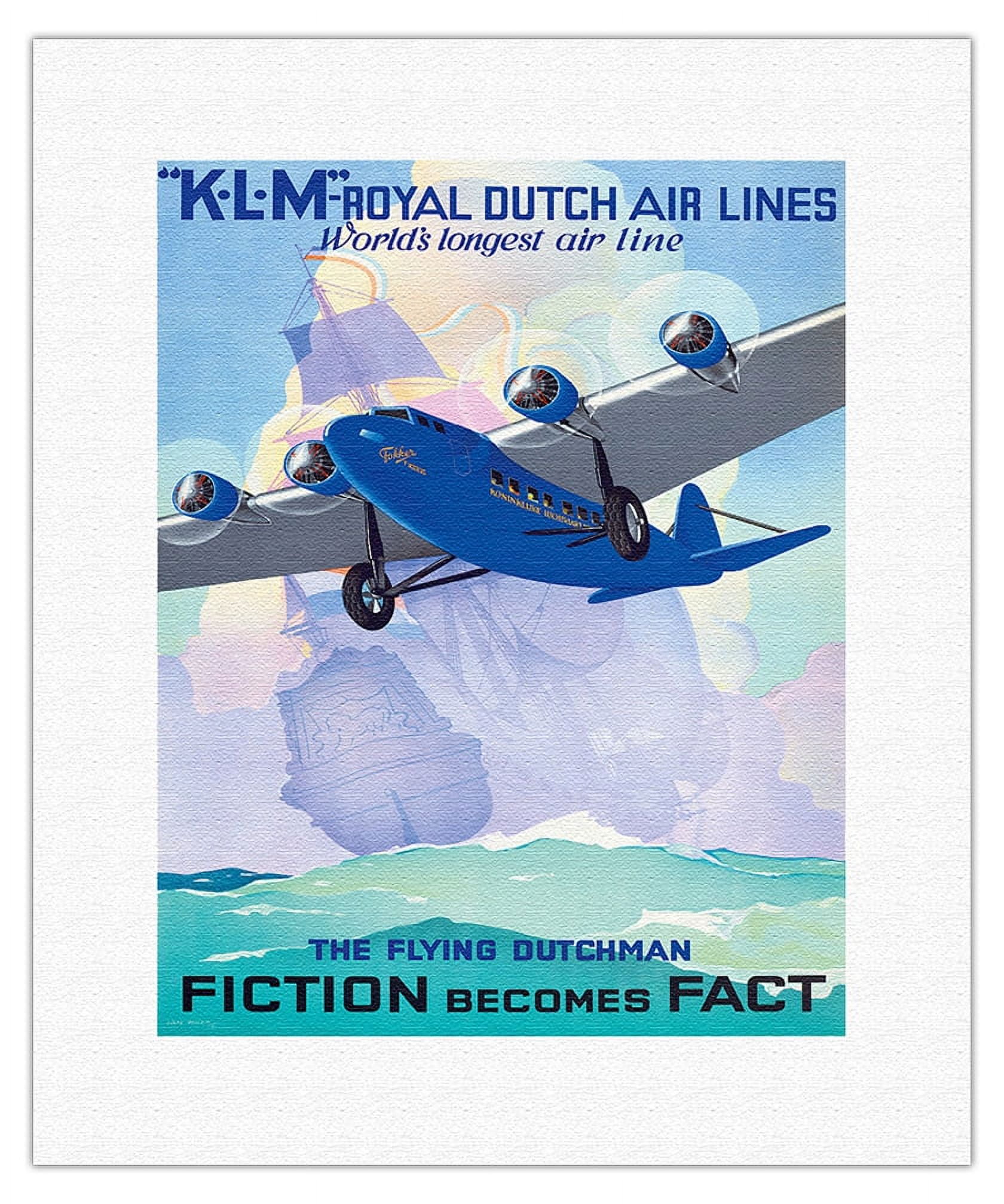 The Flying Dutchman Fiction becomes Fact KLM Royal Dutch Airlines ...