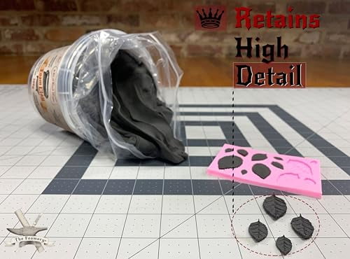 The Foamory Moldable Cosplay Foam Clay (900g Black) High Density Air ...