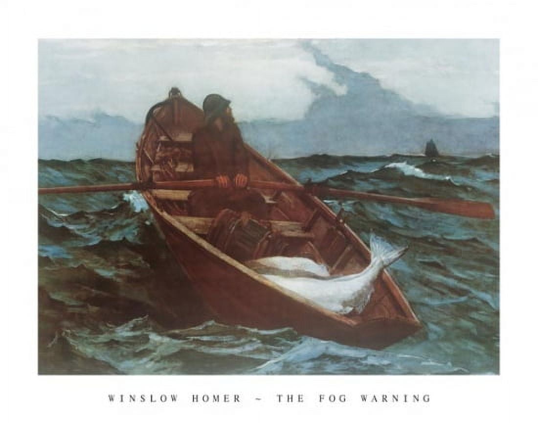 The Fog Warning Poster Poster Print (28 x 22) - Walmart.com