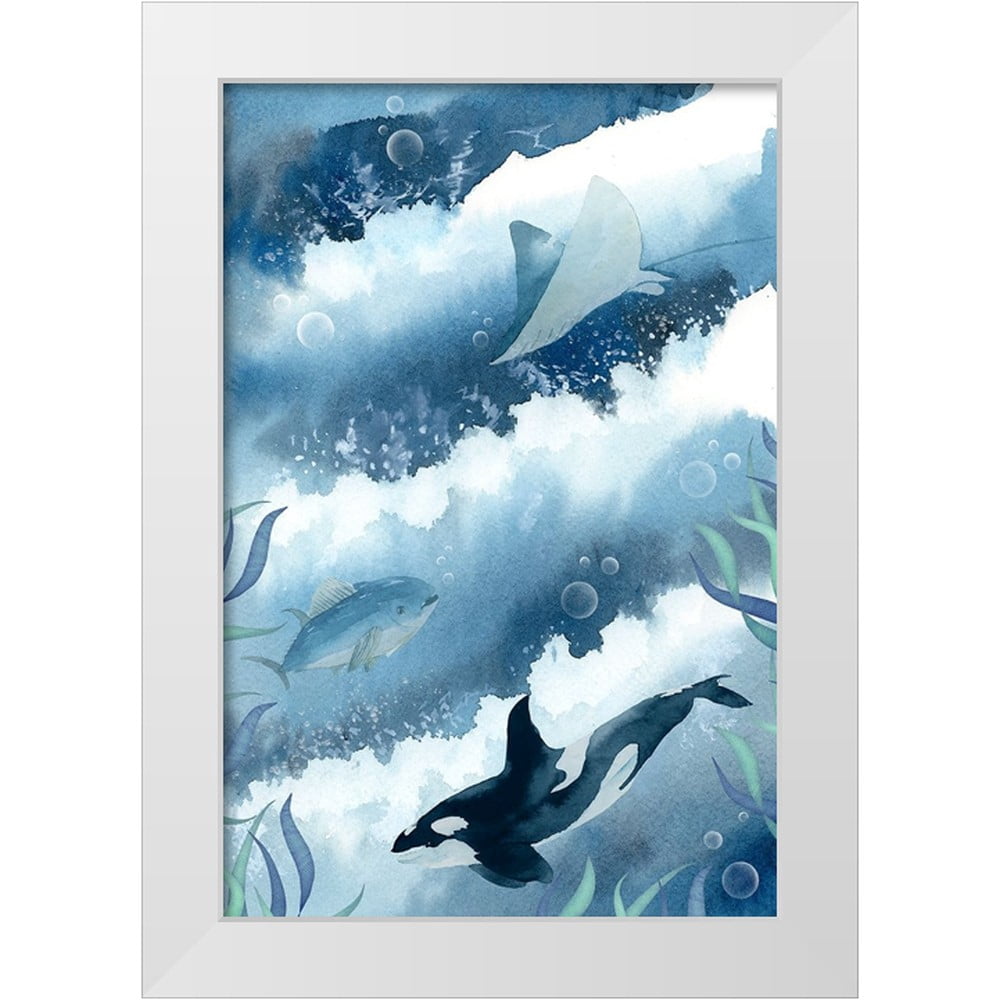 The Font Diva 11x14 White Modern Wood Framed Museum Art Print Titled ...