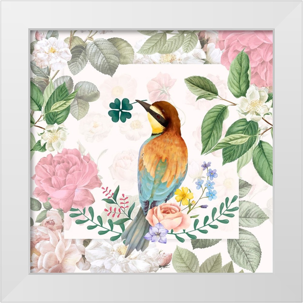The Font Diva 12x12 White Modern Wood Framed Museum Art Print Titled ...