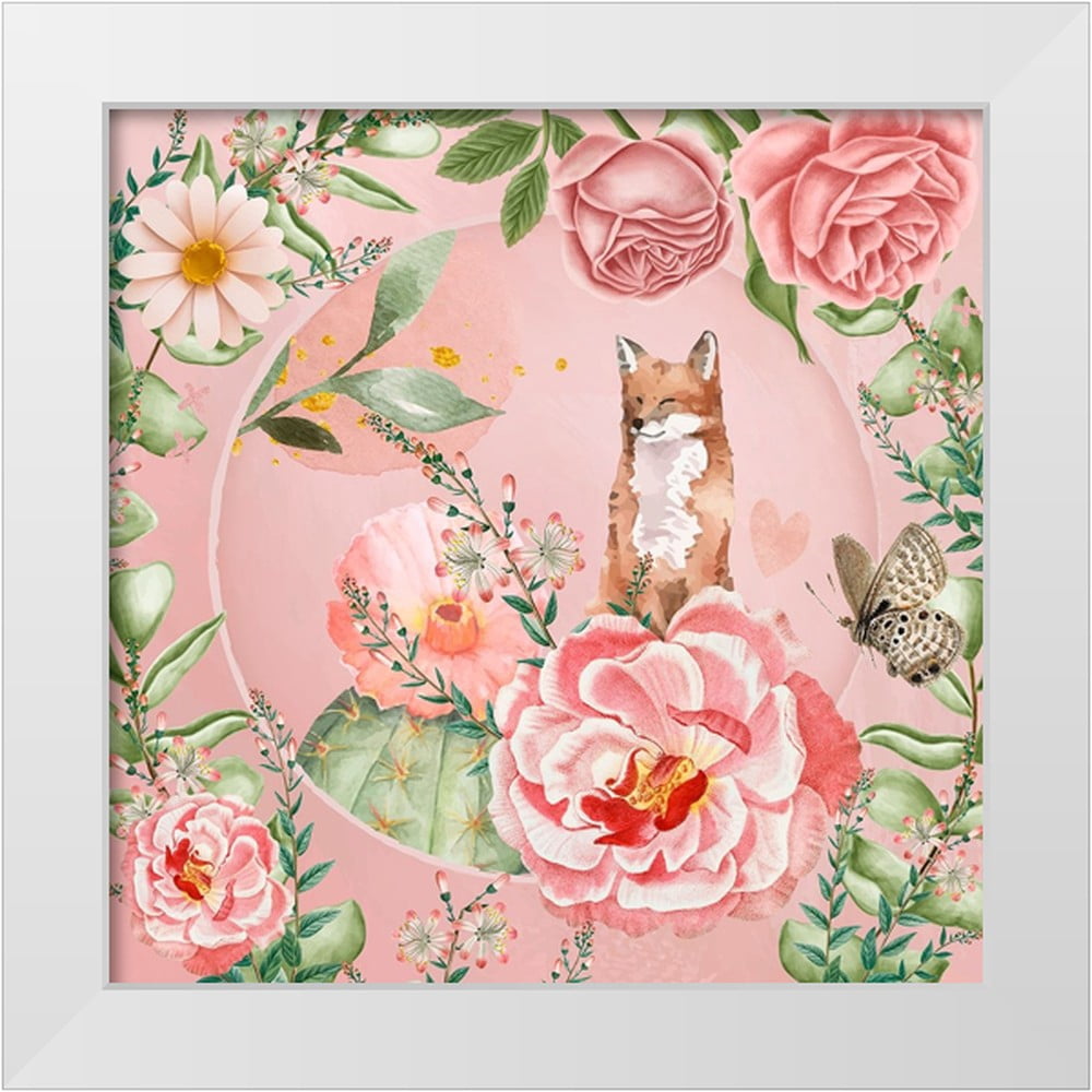 The Font Diva 12x12 White Modern Wood Framed Museum Art Print Titled ...