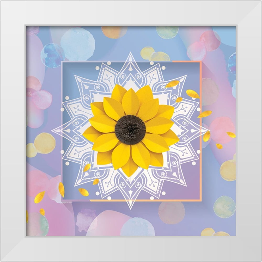 The Font Diva 12x12 White Modern Wood Framed Museum Art Print Titled ...