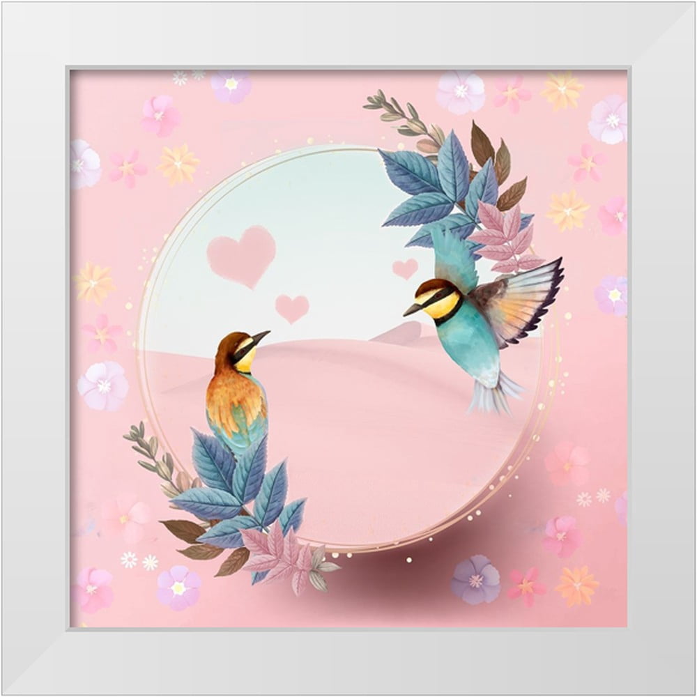 The Font Diva 12x12 White Modern Wood Framed Museum Art Print Titled ...