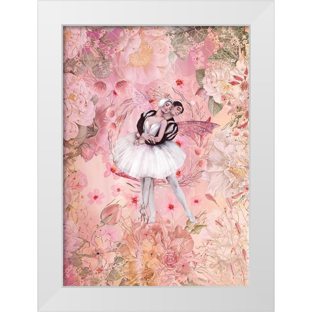 The Font Diva 14x18 White Modern Wood Framed Museum Art Print Titled ...