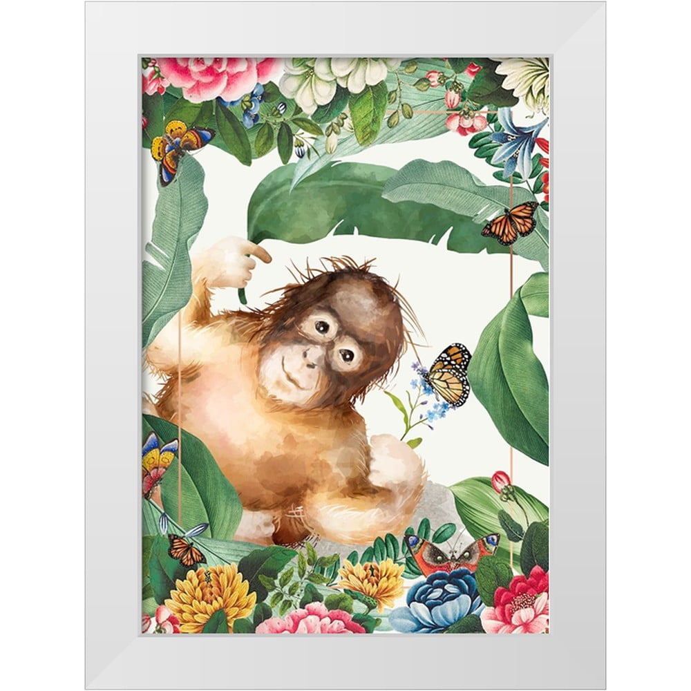 The Font Diva 24x32 White Modern Wood Framed Museum Art Print Titled ...