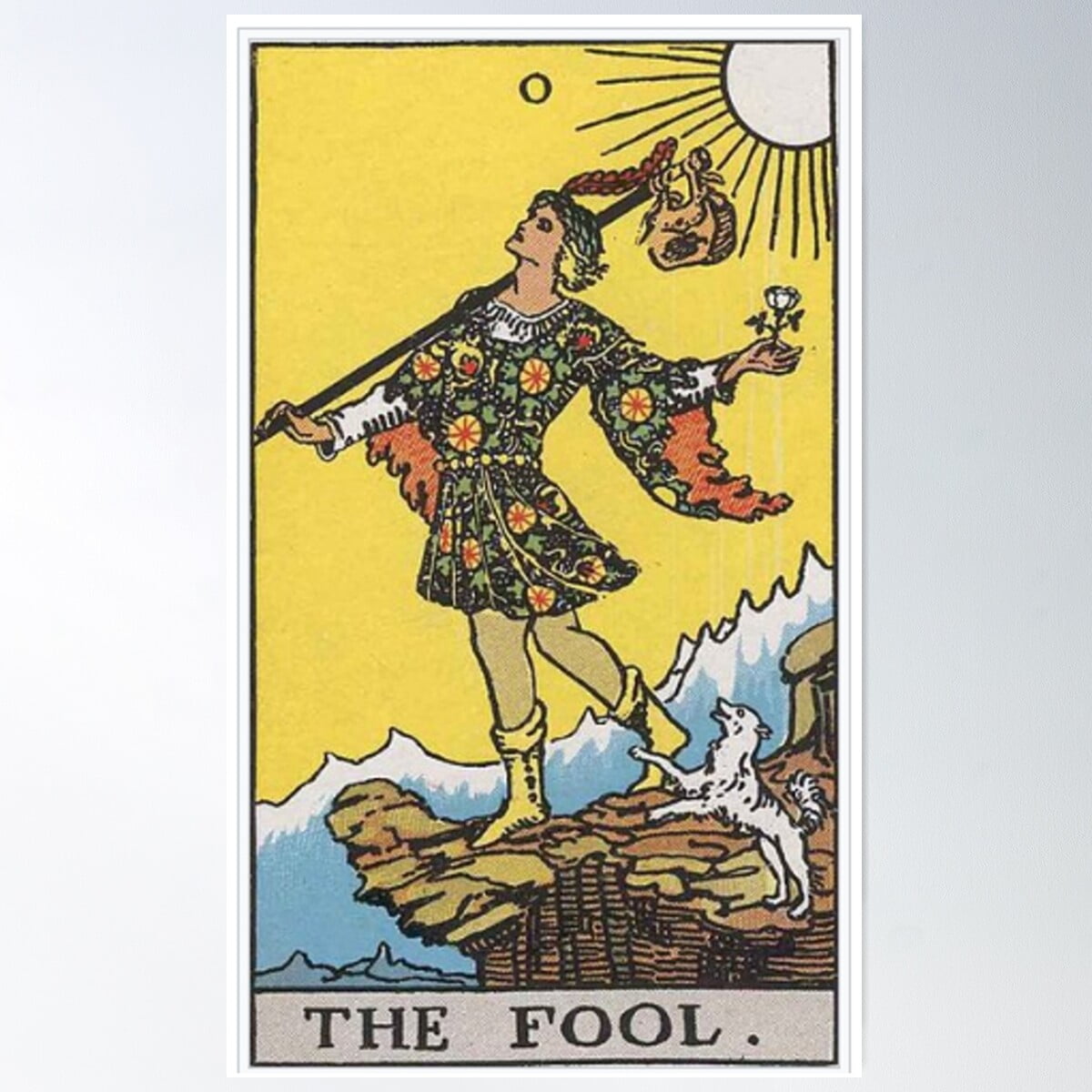 The Fool Poster Wall Art, Modern Wall Decor For Living Room Bedroom ...