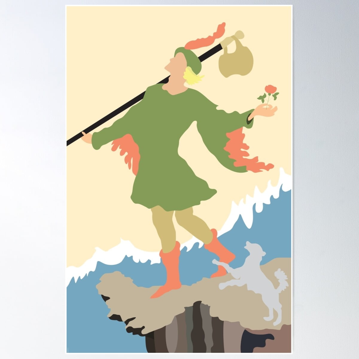 The Fool Poster Wall Art, Modern Wall Decor For Living Room Bedroom ...