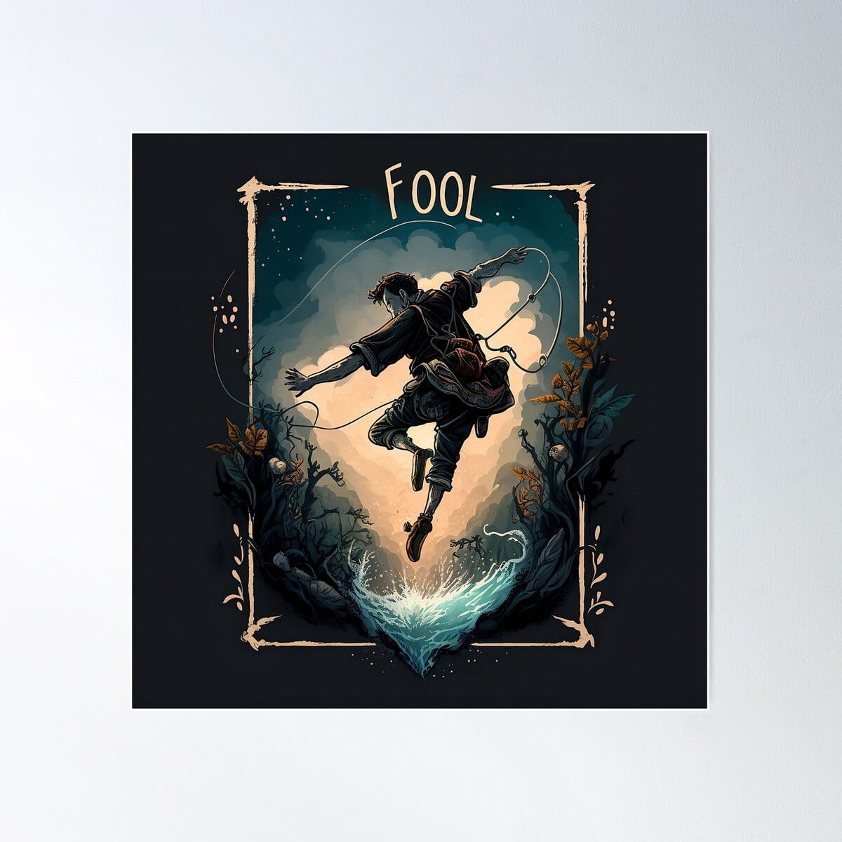 The Fool Poster Wall Art, Modern Wall Decor For Living Room Bedroom ...