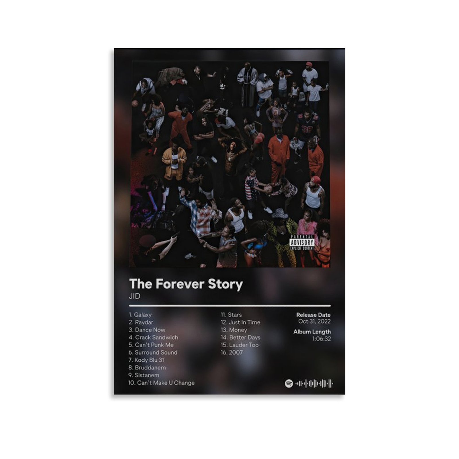 The Forever Story Poster Wall Art Canvas Aesthetic Music And Movies ...