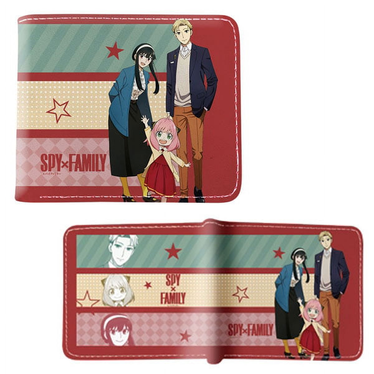 The Forgers Style A - Spy x Family 4x5" Bi-Fold Wallet - Walmart.com