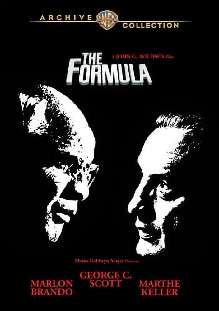The Formula (DVD), Warner Archives, Action & Adventure - Walmart.com