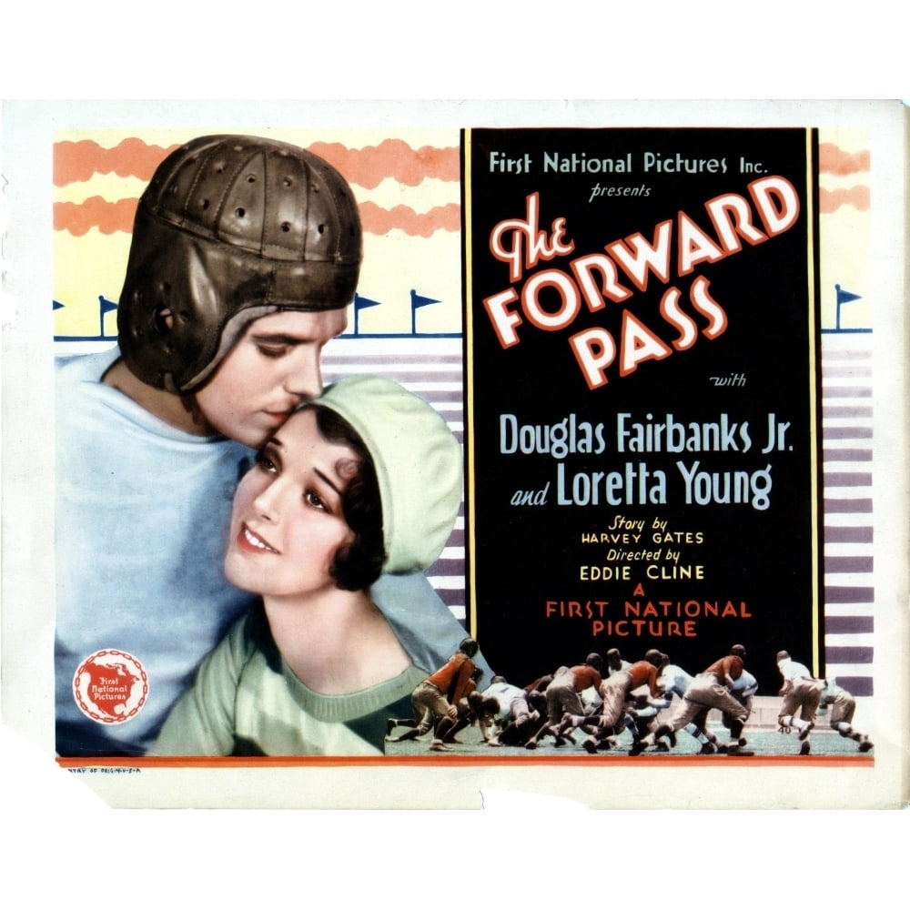 The Forward Pass From Left Douglas Fairbanks Jr. Loretta Young 1929 ...