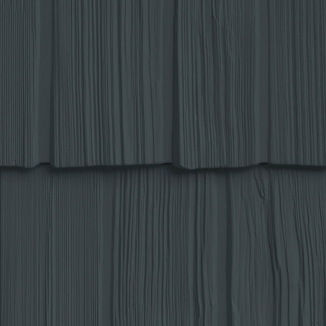 The Foundry 10"W x 62 1/2"L Exposure, Vinyl Staggered Shakes (23 Panels ...