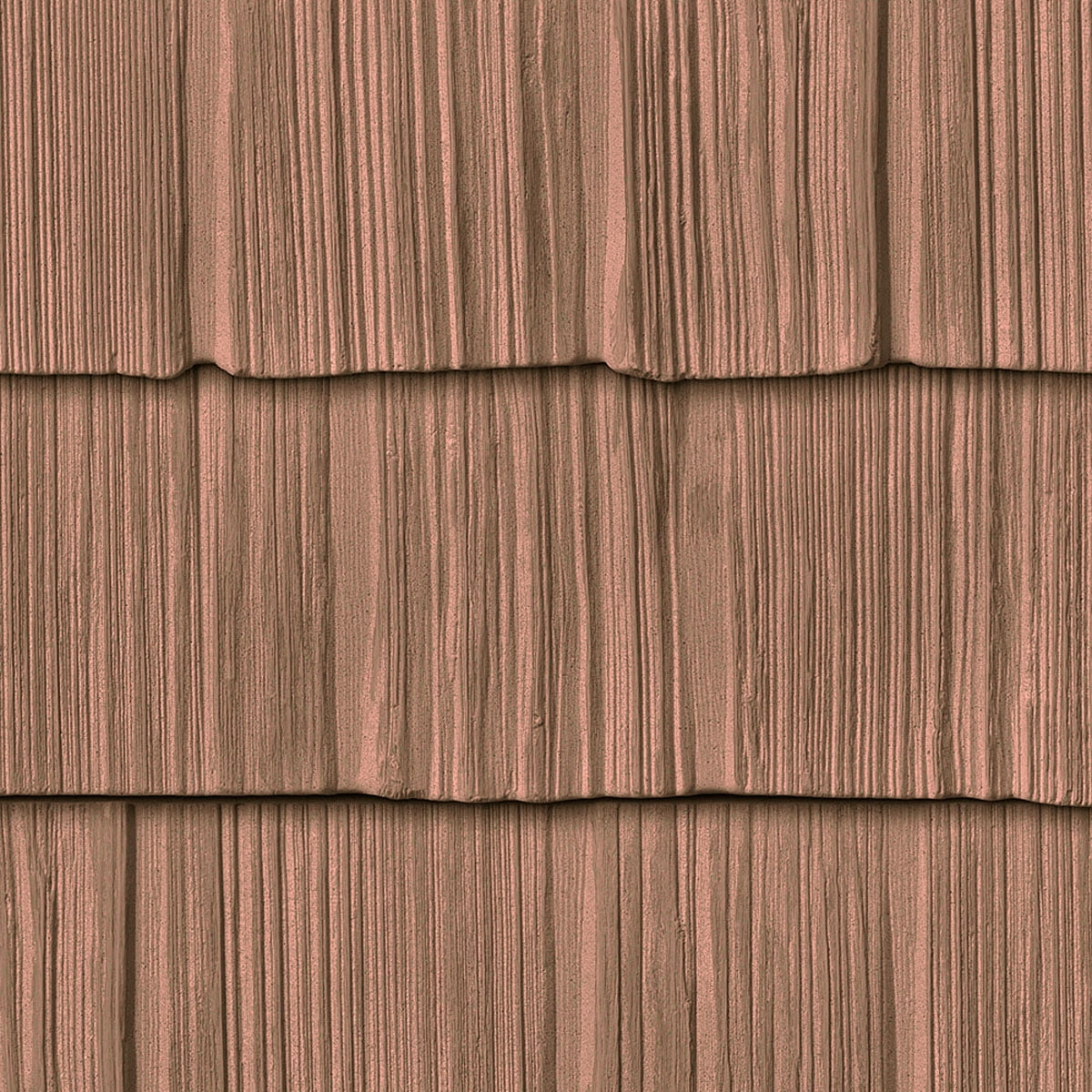 The Foundry 10"W x 62 1/2"L Exposure, Vinyl Staggered Shakes (23 Panels ...