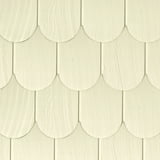 The Foundry 6"W x 60"L Exposure, Vinyl Round Shingles (20 Panels/Ctn ...