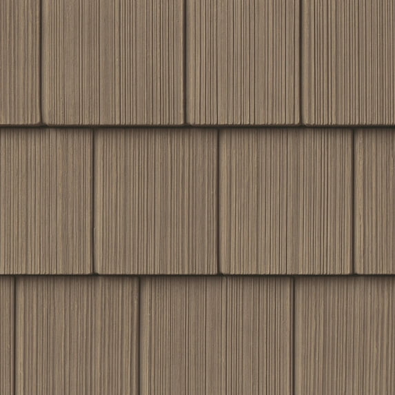 The Foundry 7"W x 60 3/4"L Exposure, Vinyl Perfection Shingles (34 ...