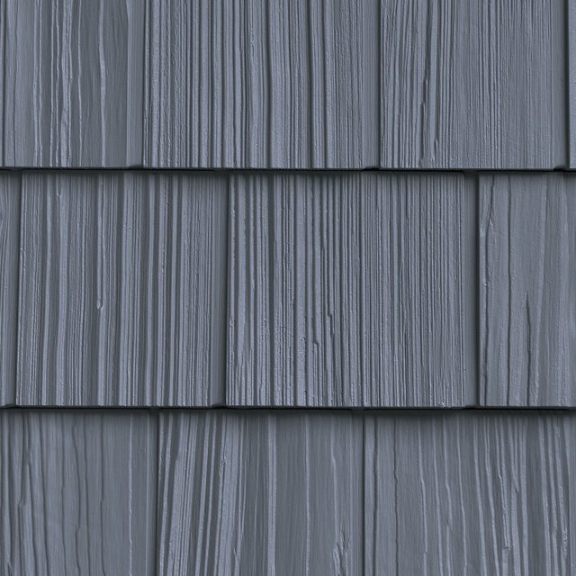 The Foundry 7"W x 60 3/4"L Exposure, Vinyl Split Shakes (34 Panels/Ctn ...