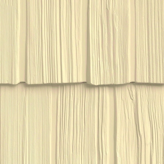 The Foundry 7"W x 60 3/4"L Exposure, Vinyl Staggered Shakes (34 Panels ...