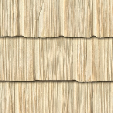 The Foundry 6"W x 60"L Exposure, Vinyl Round Shingles (20 Panels/Ctn ...