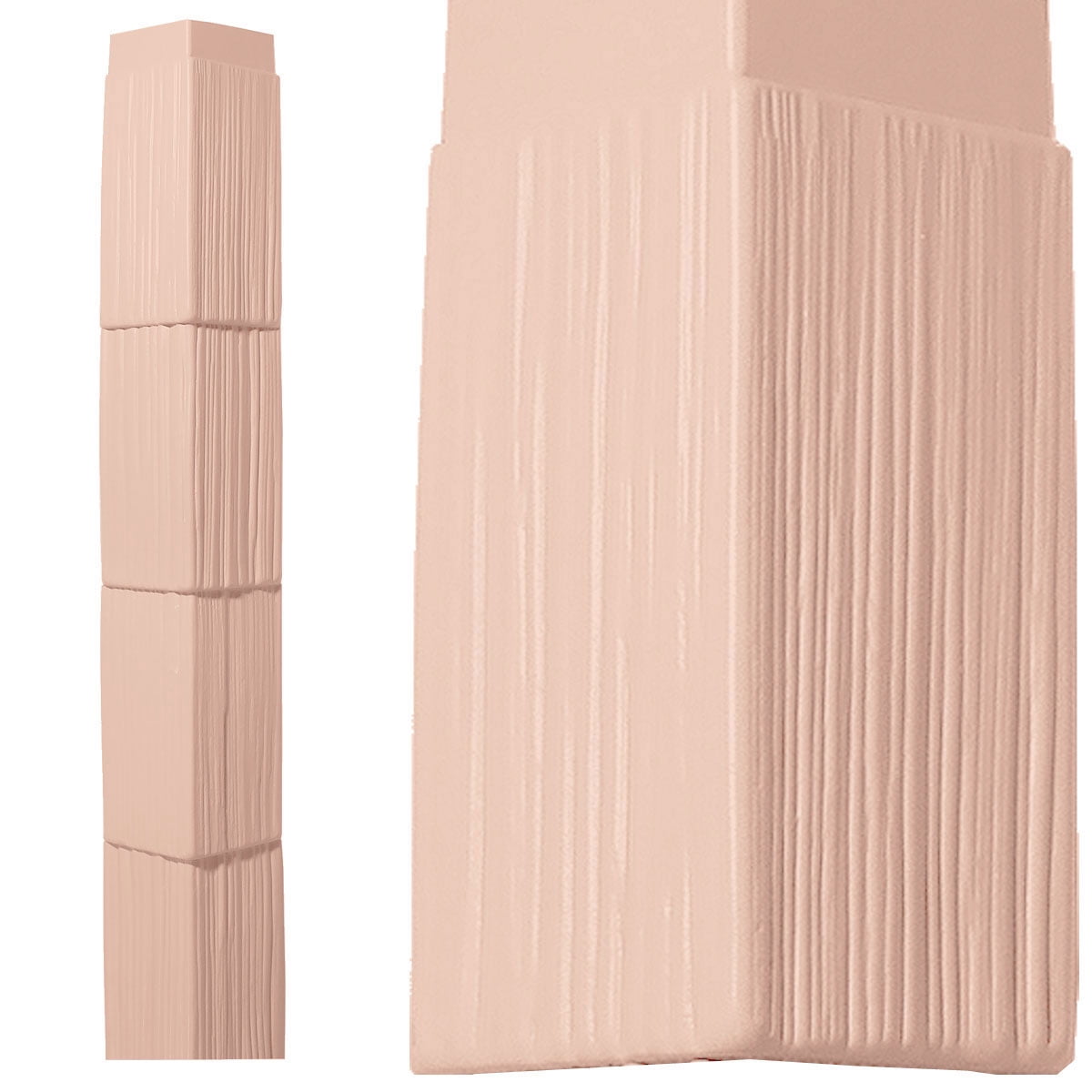 The Foundry 7w X 60h Corner Kit For 7 Perfection Shingles 4 Corners