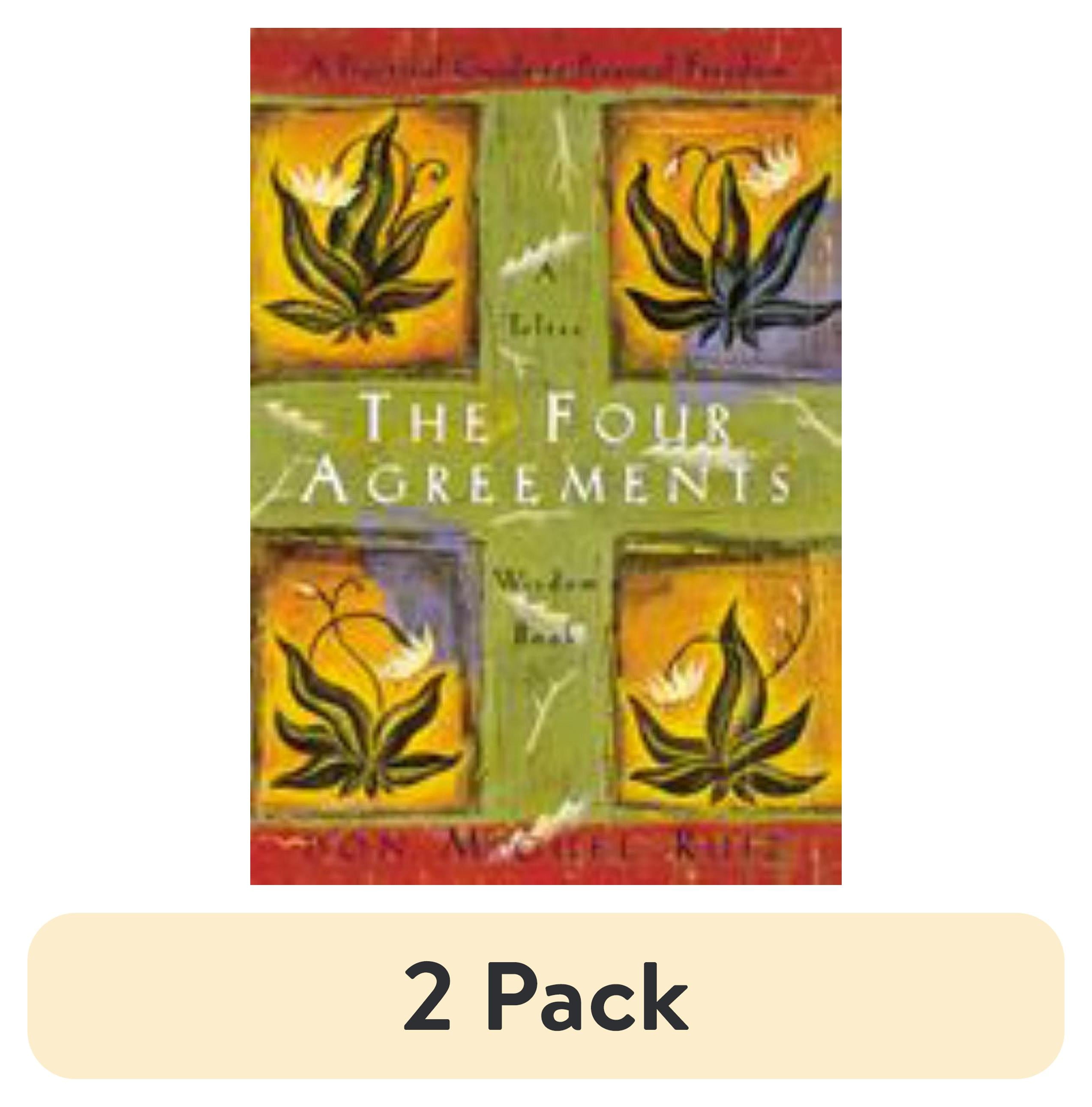 (2 pack) Don Miguel Ruiz: The Four Agreements: A Practical Guide to ...