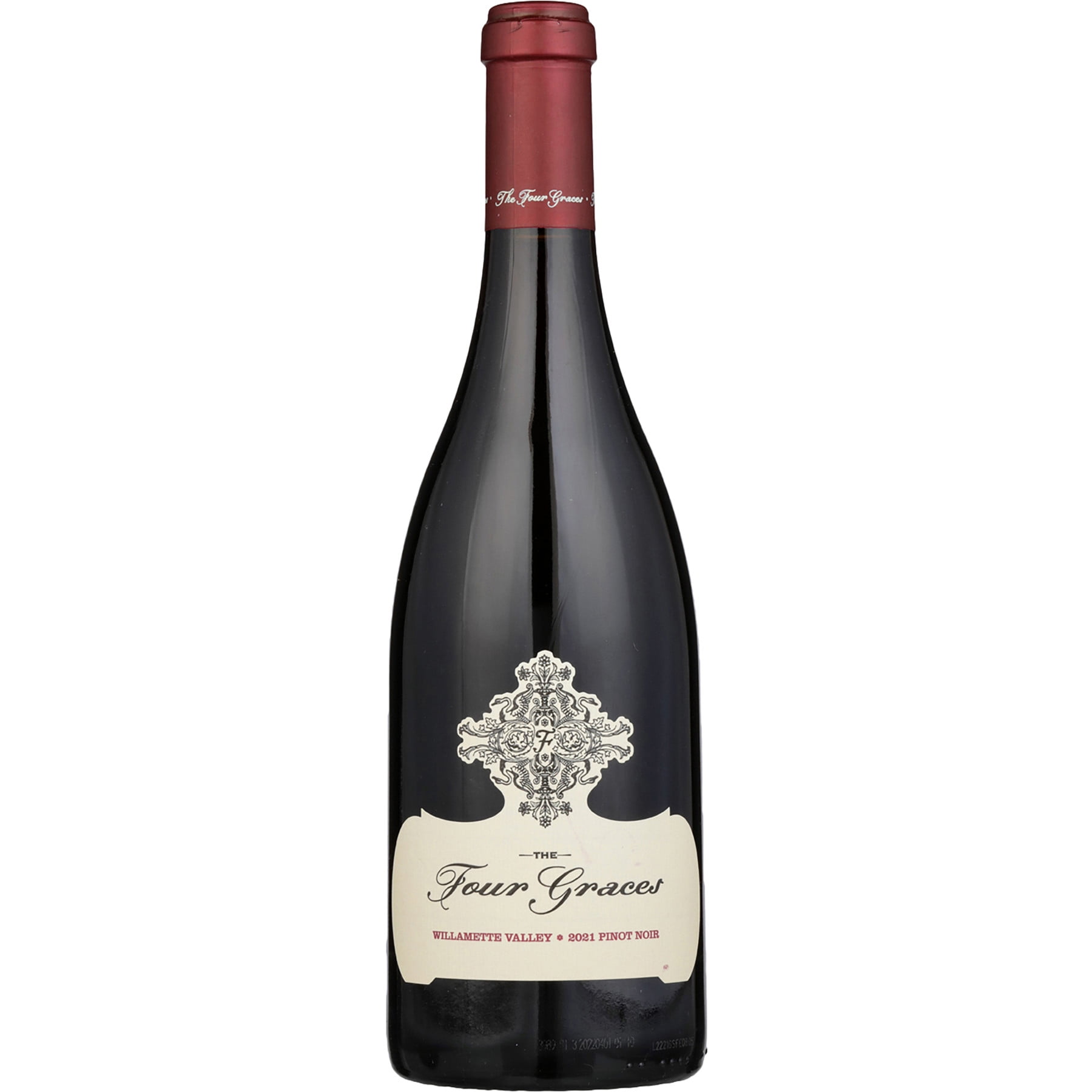 The Four Graces Pinot Noir Oregon Red Wine, 750 ml Bottle, 14% ABV ...