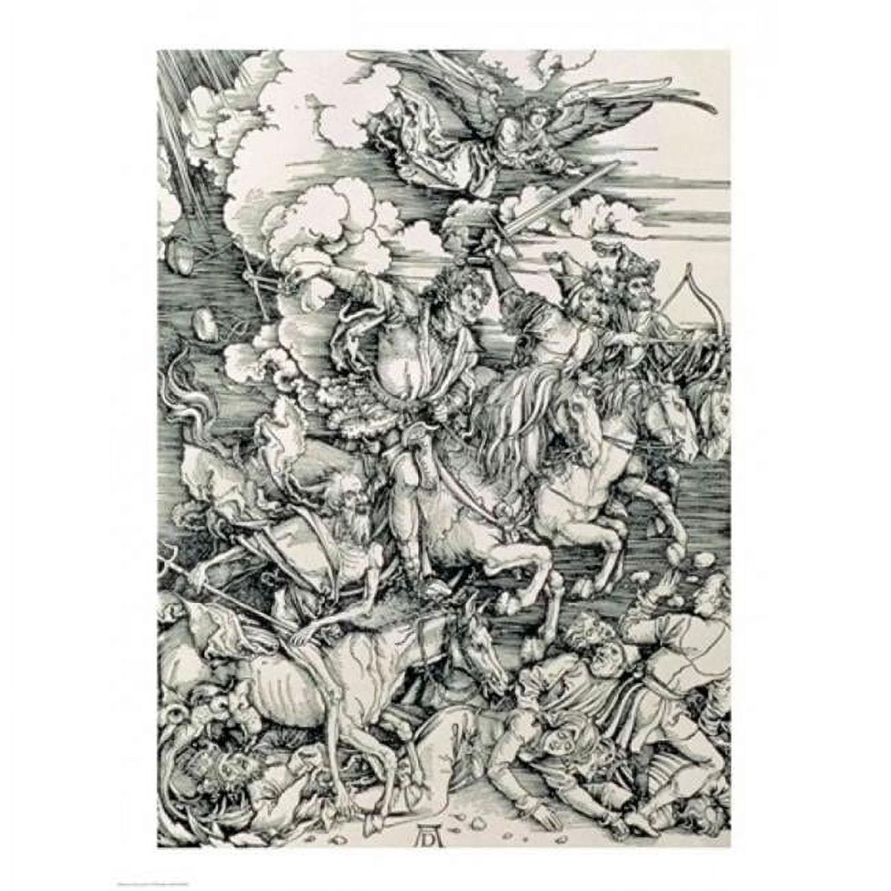 The Four Horsemen of The Apocalypse Death Famine Pestilence & War ...