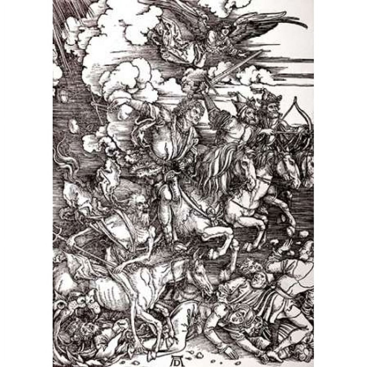 The Four Horsemen of The Apocalypse Poster Print by Albrecht Durer ...