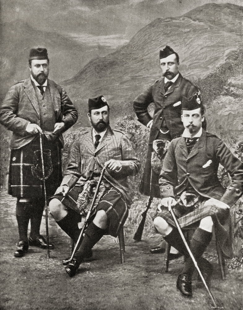 The Four Princes HRH The Prince Of Wales HRH The Duke Of Edinburgh HRH ...