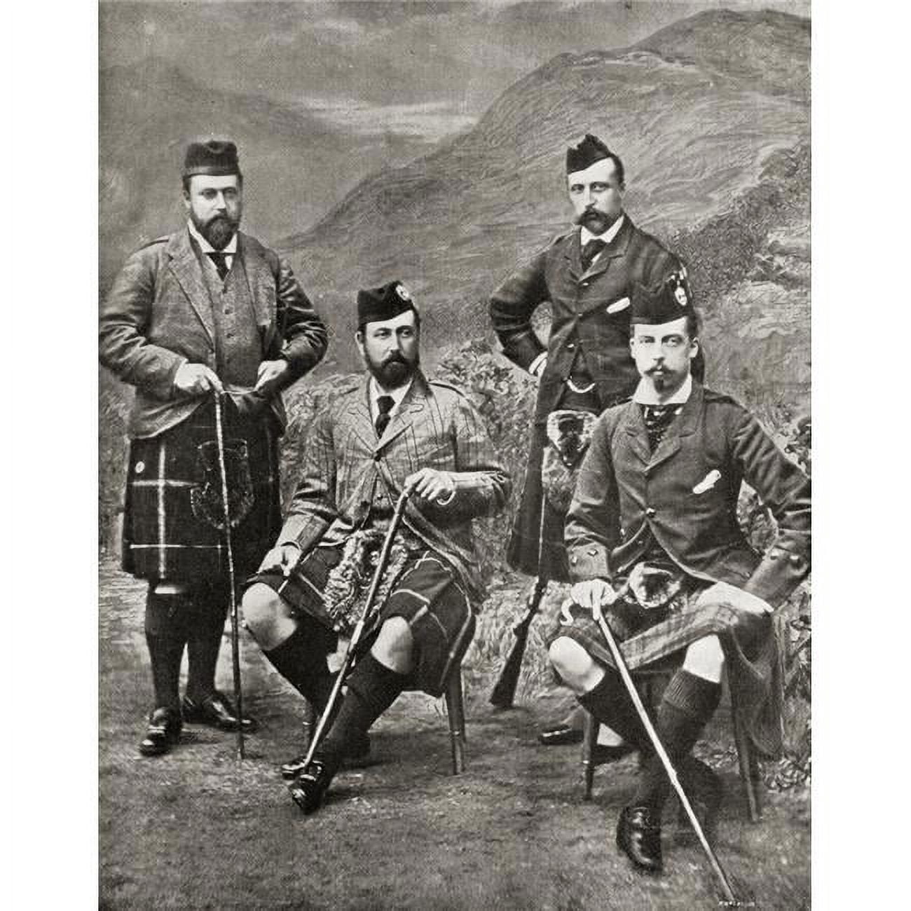 The Four Princes Hrh the Prince of Wales Hrh the Duke of Edinburgh Hrh ...