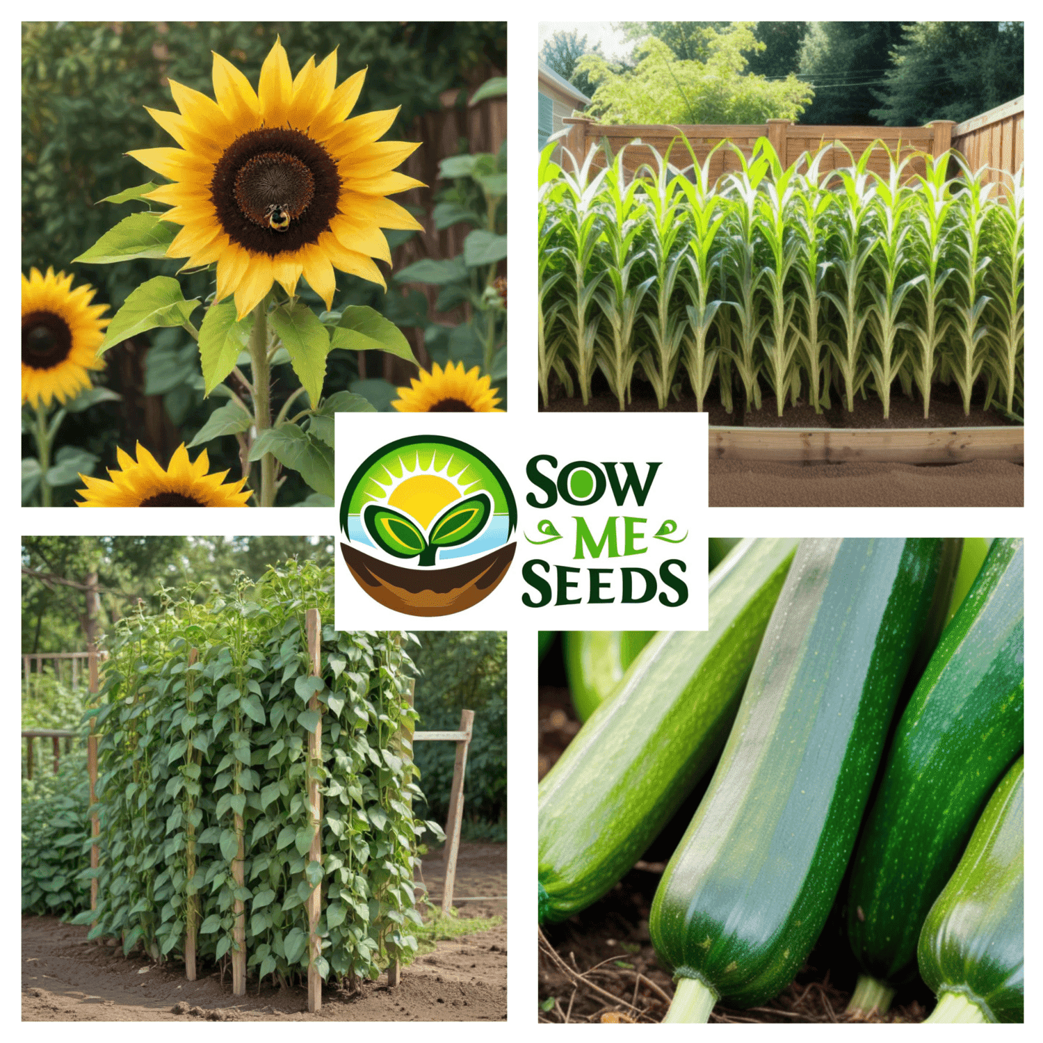 The Four Sisters Companion Planting Seed Pack Bundle – Non-GMO Heirloom ...