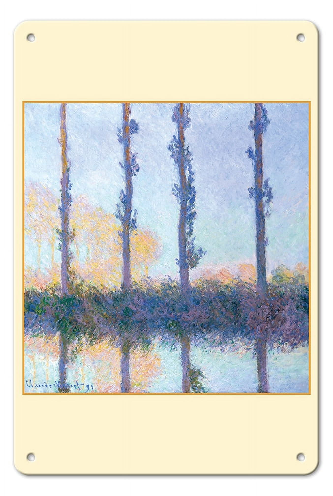The Four Trees - Epte River near Giverny France - From an Original ...