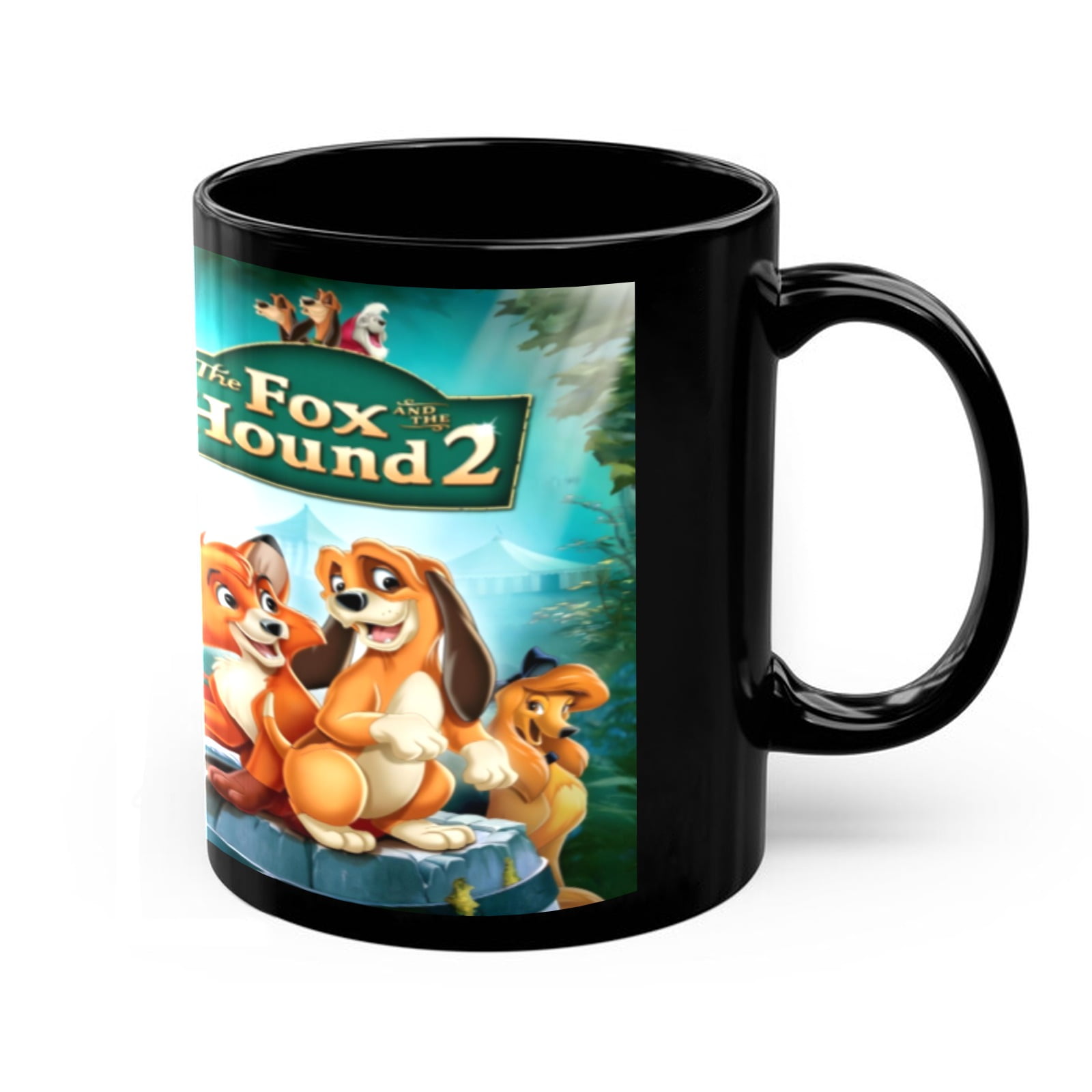 The Fox and the Hound Custom Ceramic Mug—Art That Survives the ...
