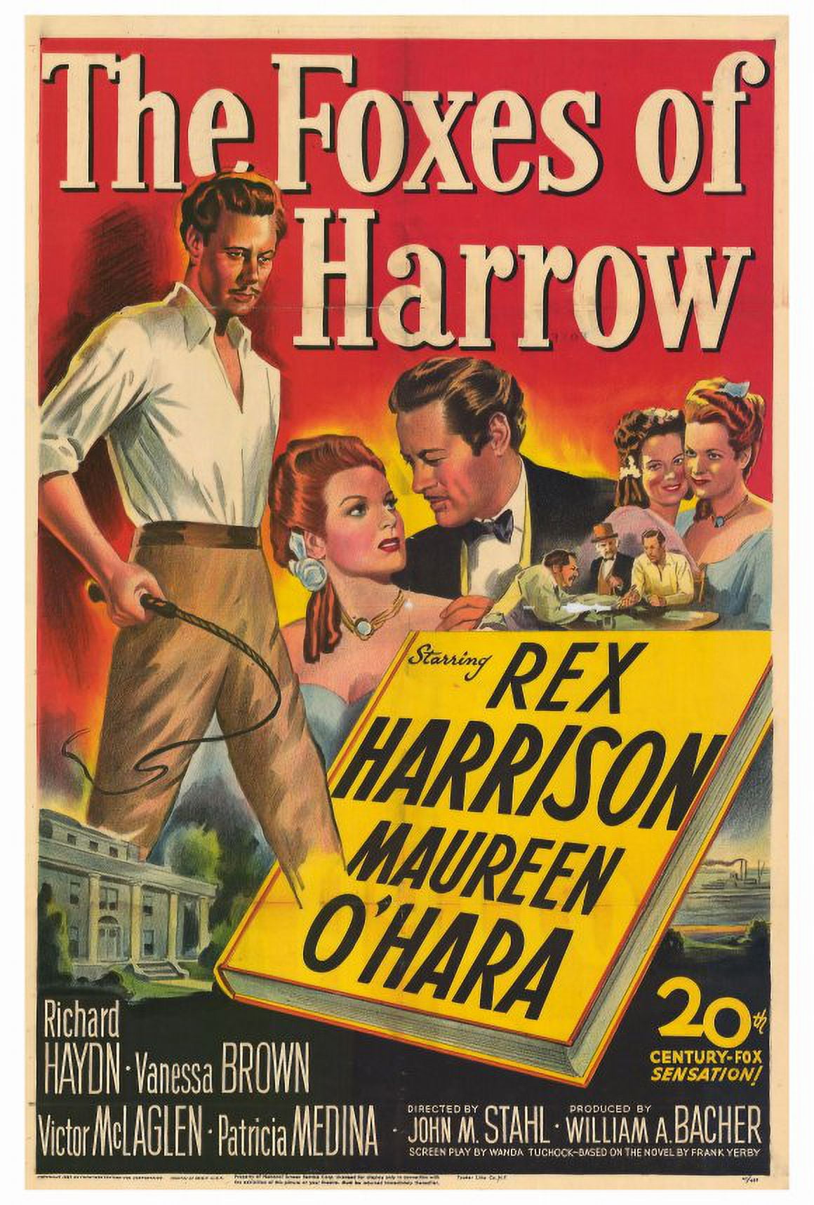 The Foxes of Harrow - movie POSTER (Style A) (27" x 40") (1947 ...