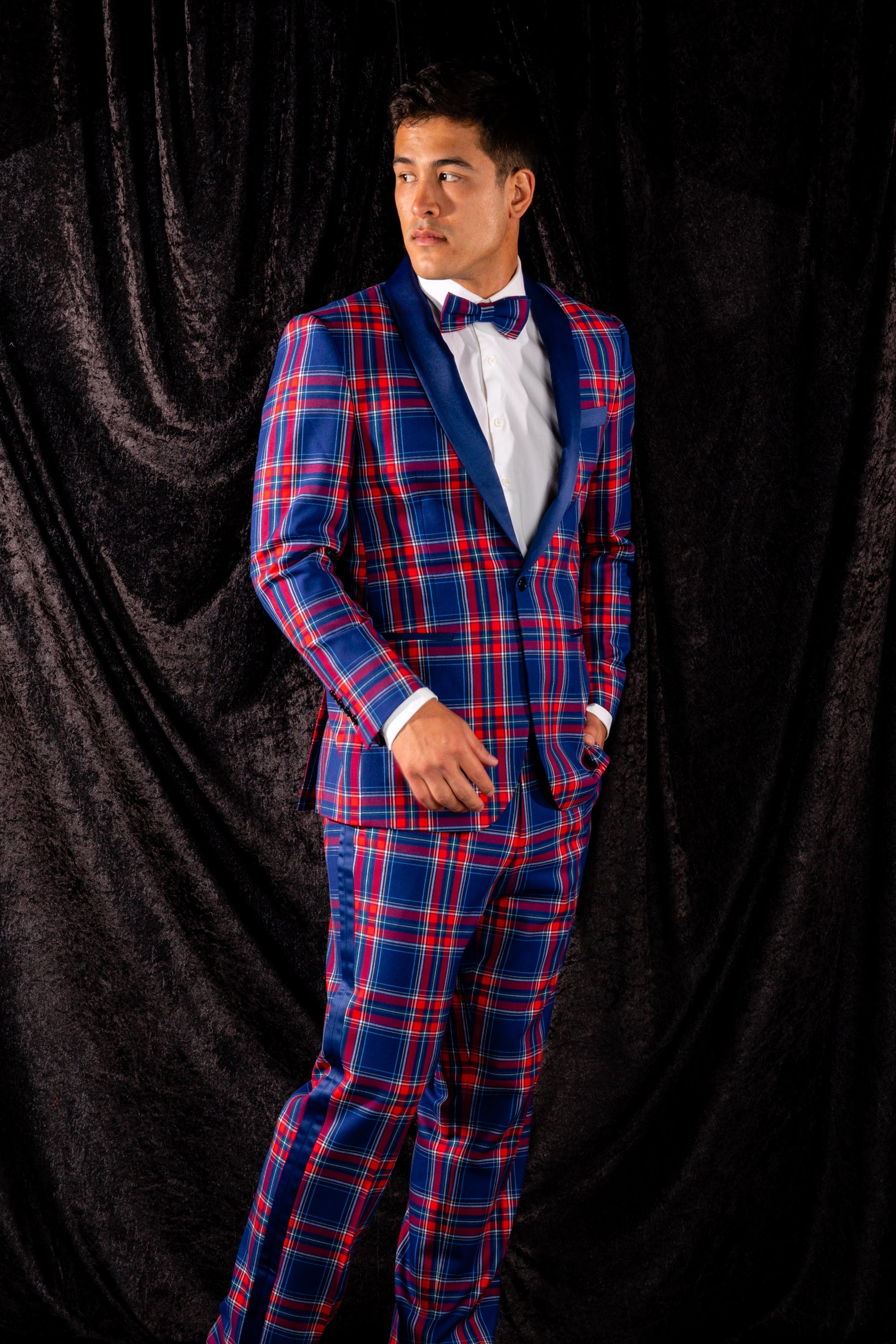 The Foyer Fornicator - Shinesty Plaid Tuxedo With Stretch US Jacket 60 ...