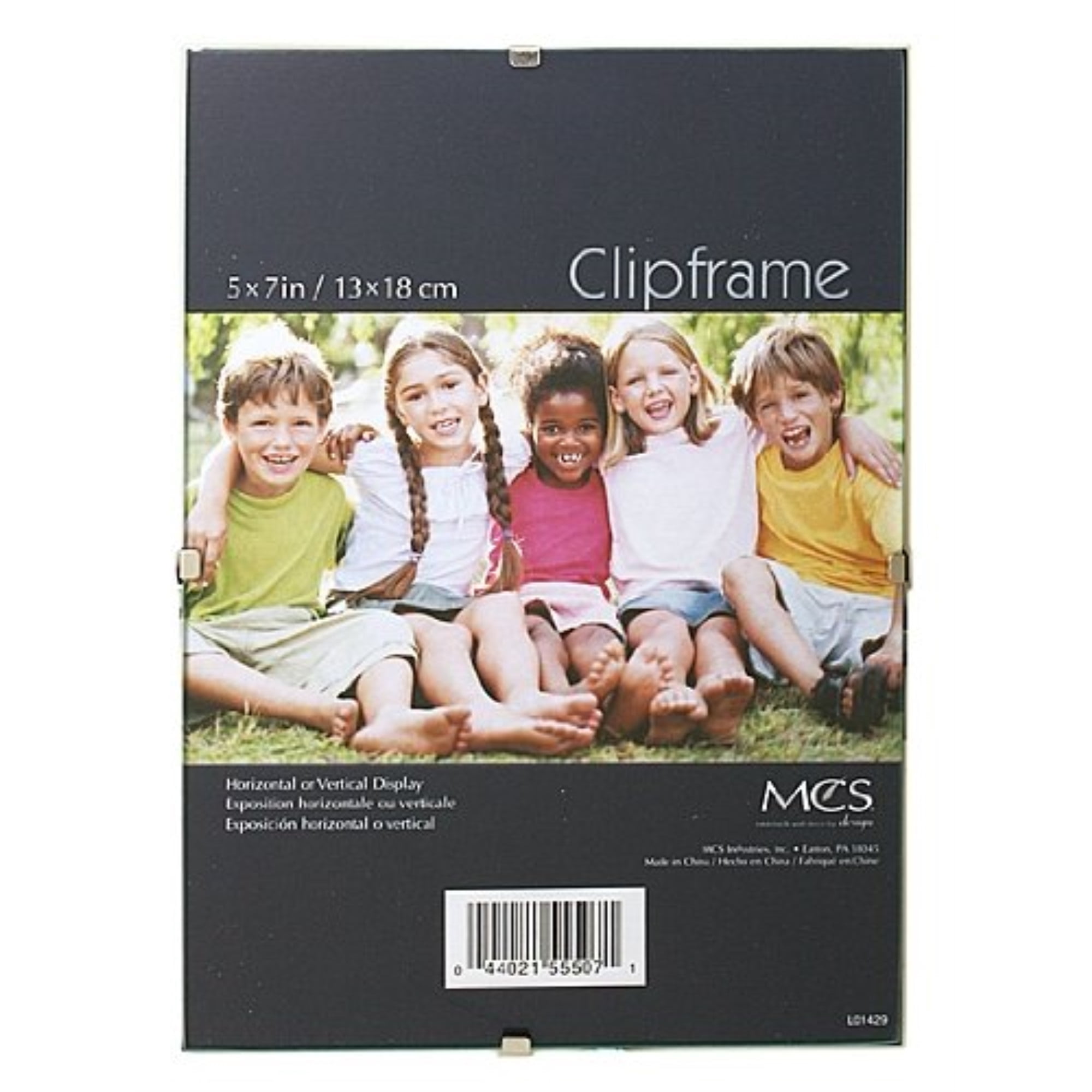 The Frameless Glass Clip 12x16 frame by MCS - 12x16 - Walmart.com