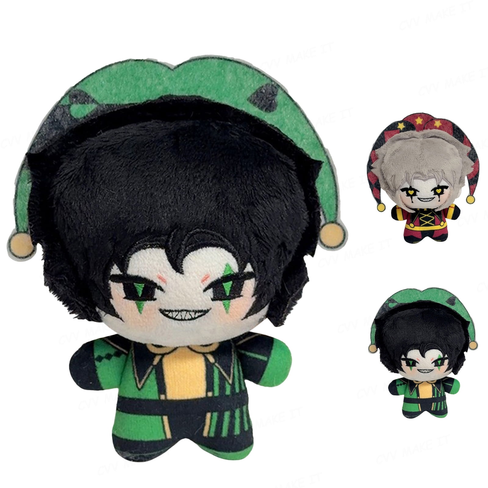 The Freak Circus Super Soft Plush – 4-Inch Circus-Style Pierrot Doll ...