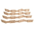 The Freckled Frog Wooden Fences - Set of 4 - Walmart.com