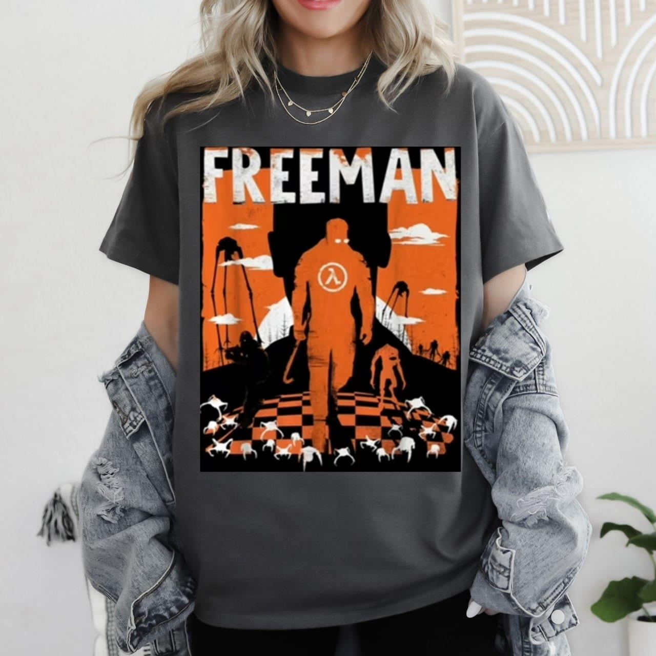 The Freeman - Half Life Halflife T-shirts - Walmart.com