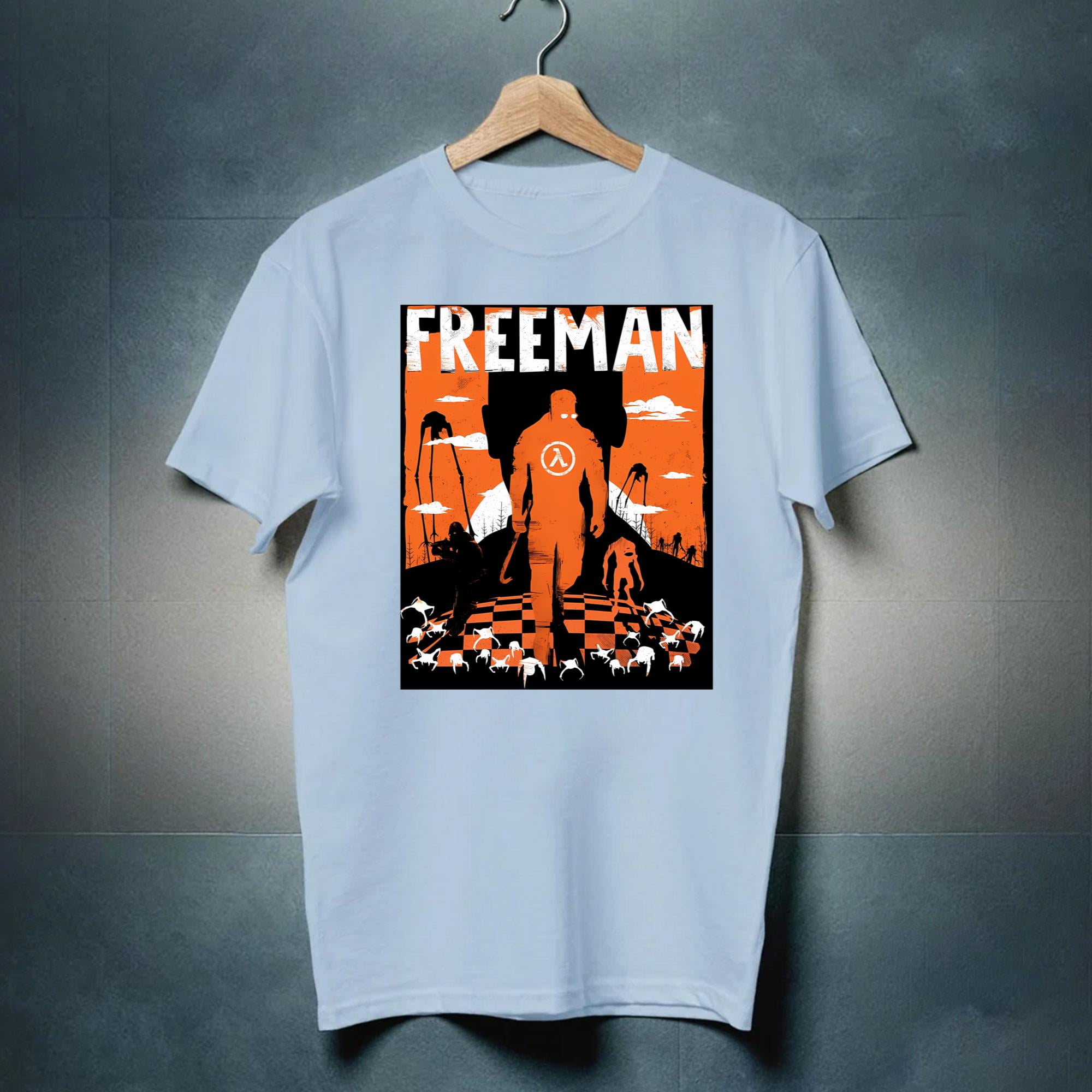 The Freeman Sci-Fi Inspired T-Shirts, Post Apocalyptic Game Fan Tee ...