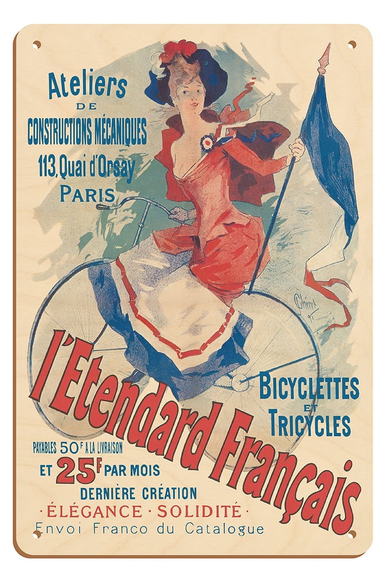 The French Standard (L'Etendard Francais) - Bicycles and Tricycles ...