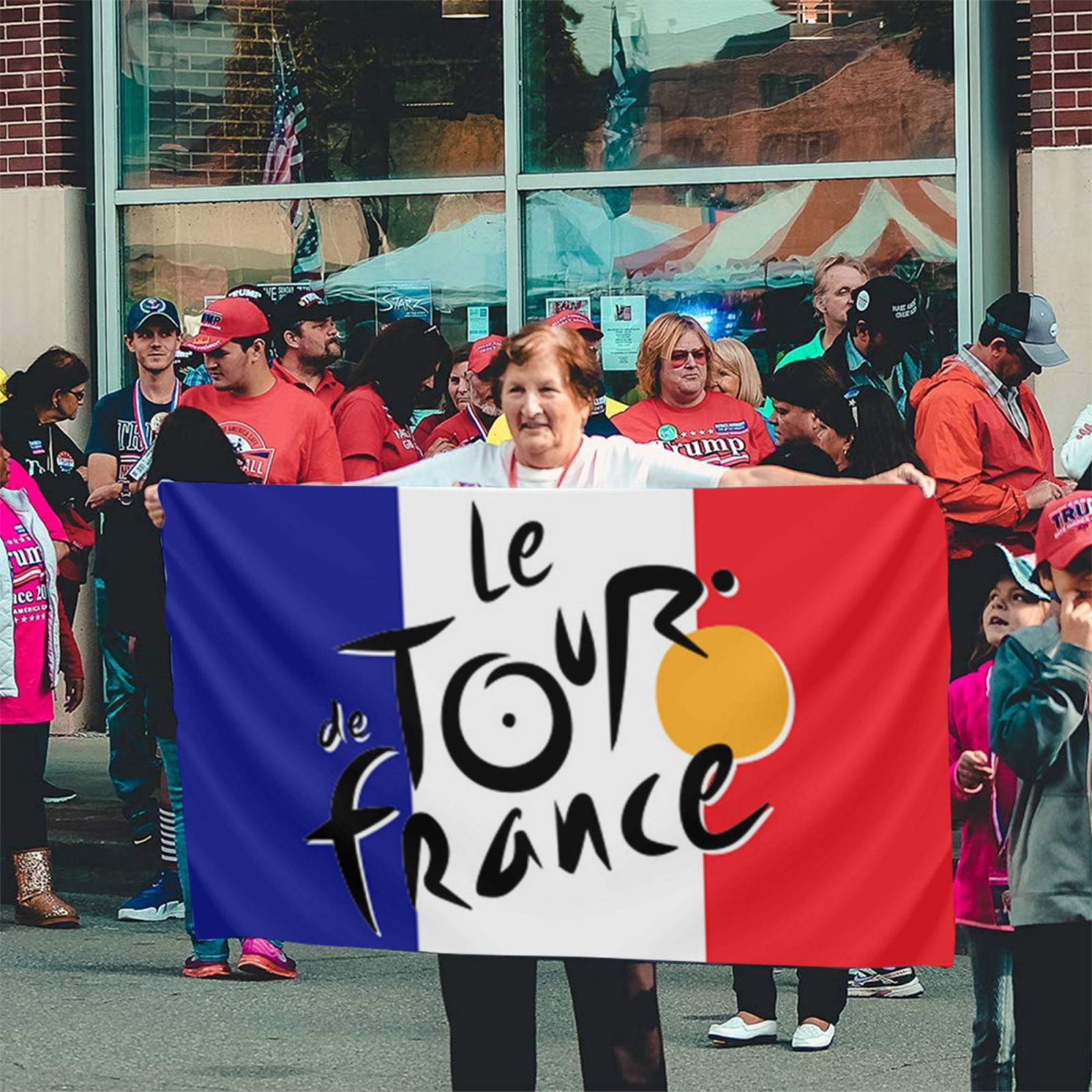 The French Tour De France Flag Banner Breeze Flag Outdoor Flags Home ...