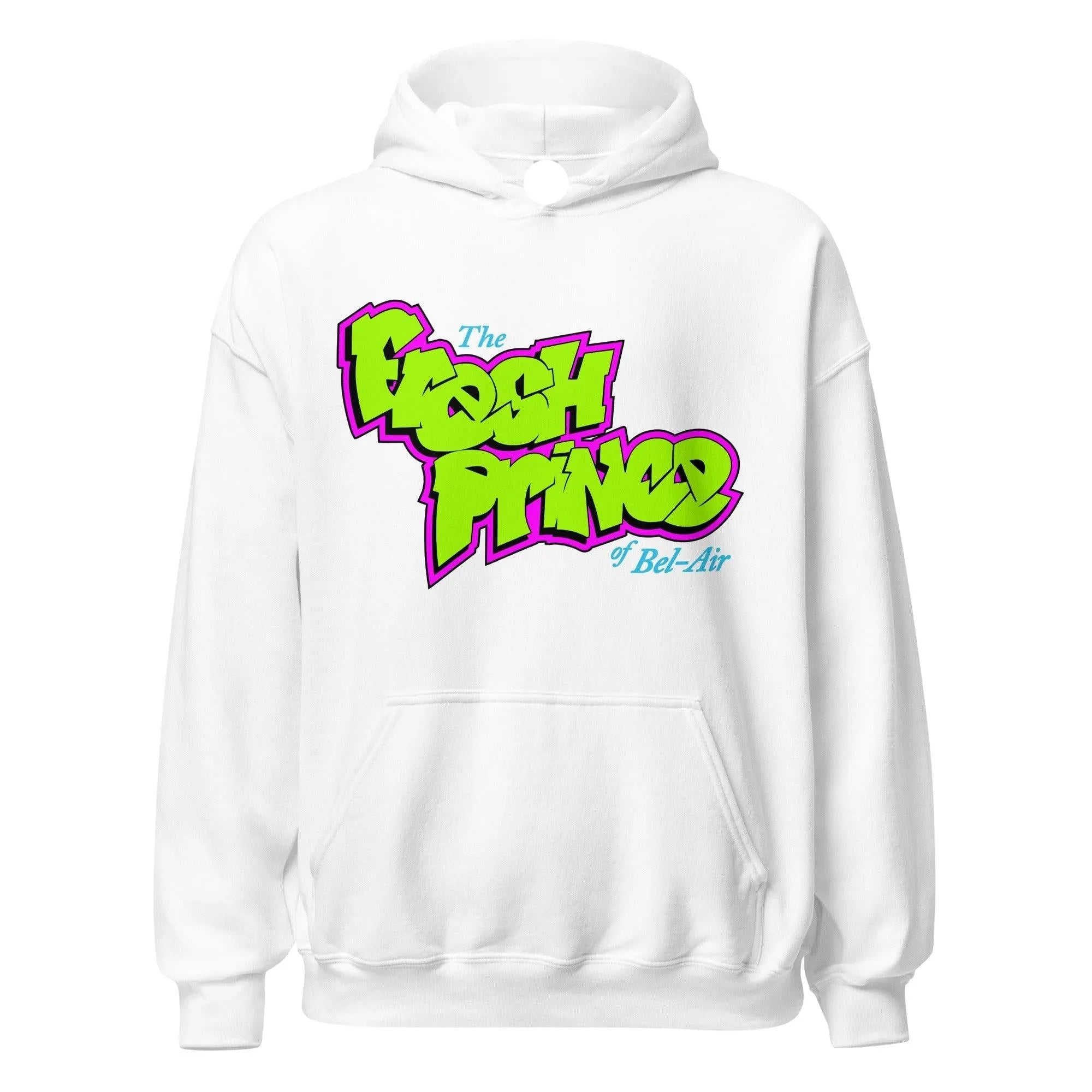 The Fresh Prince Of Bel Air Hoodie - Spray Painted Logo - Blended ...