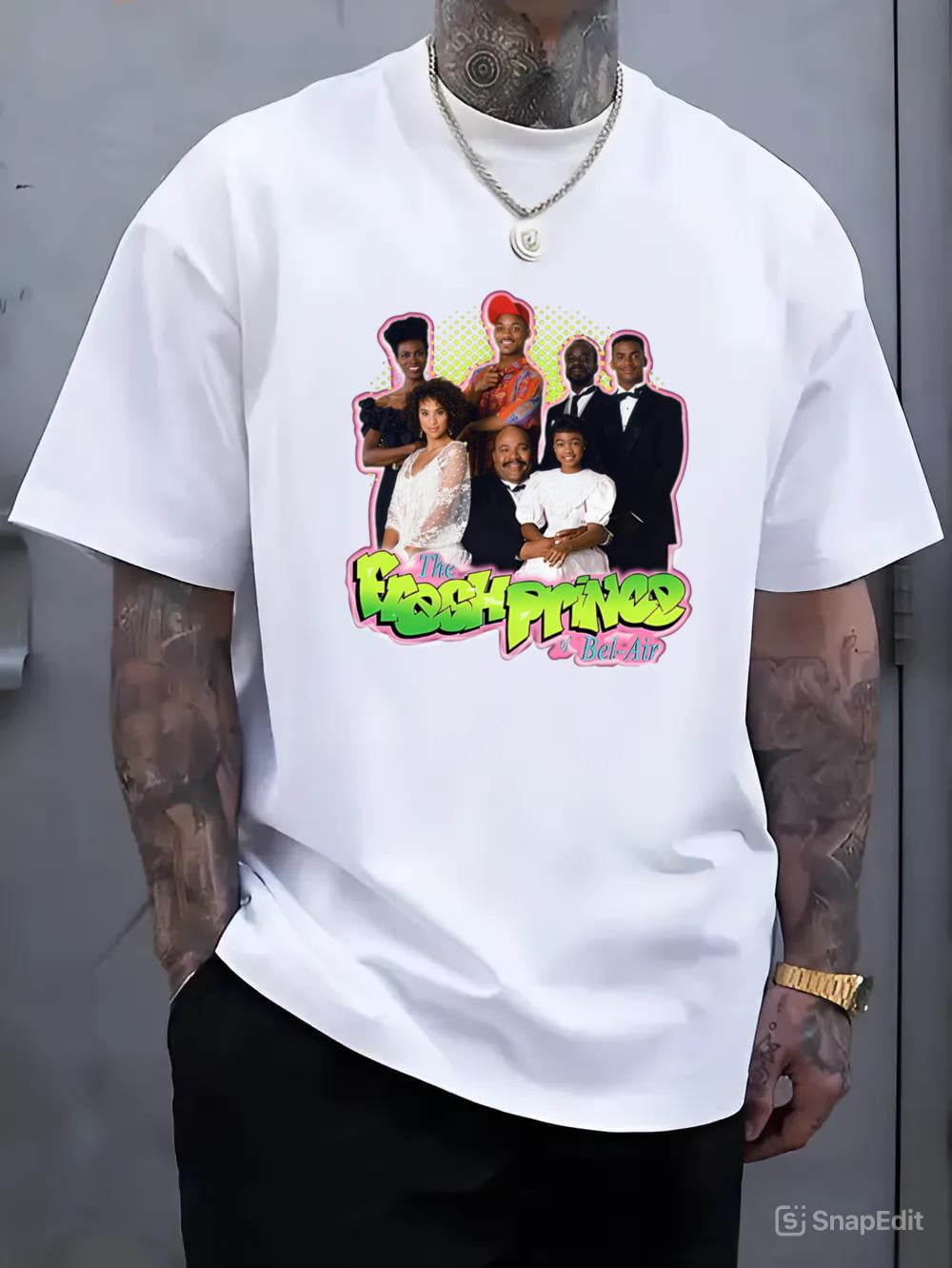 The Fresh Prince Of Bel Air Will Smith 90s TV Show Sitcom Black Navy ...