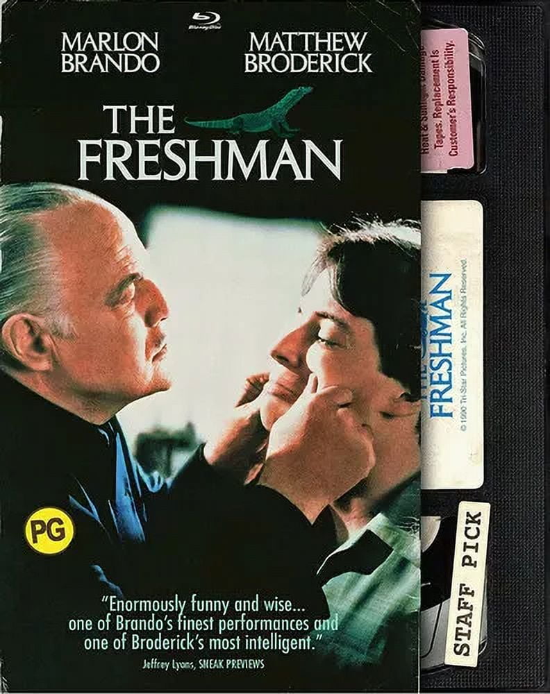 The-Freshman-(Retro-VHS-Packaging)-[New-Blu•-•rey] - Walmart.com