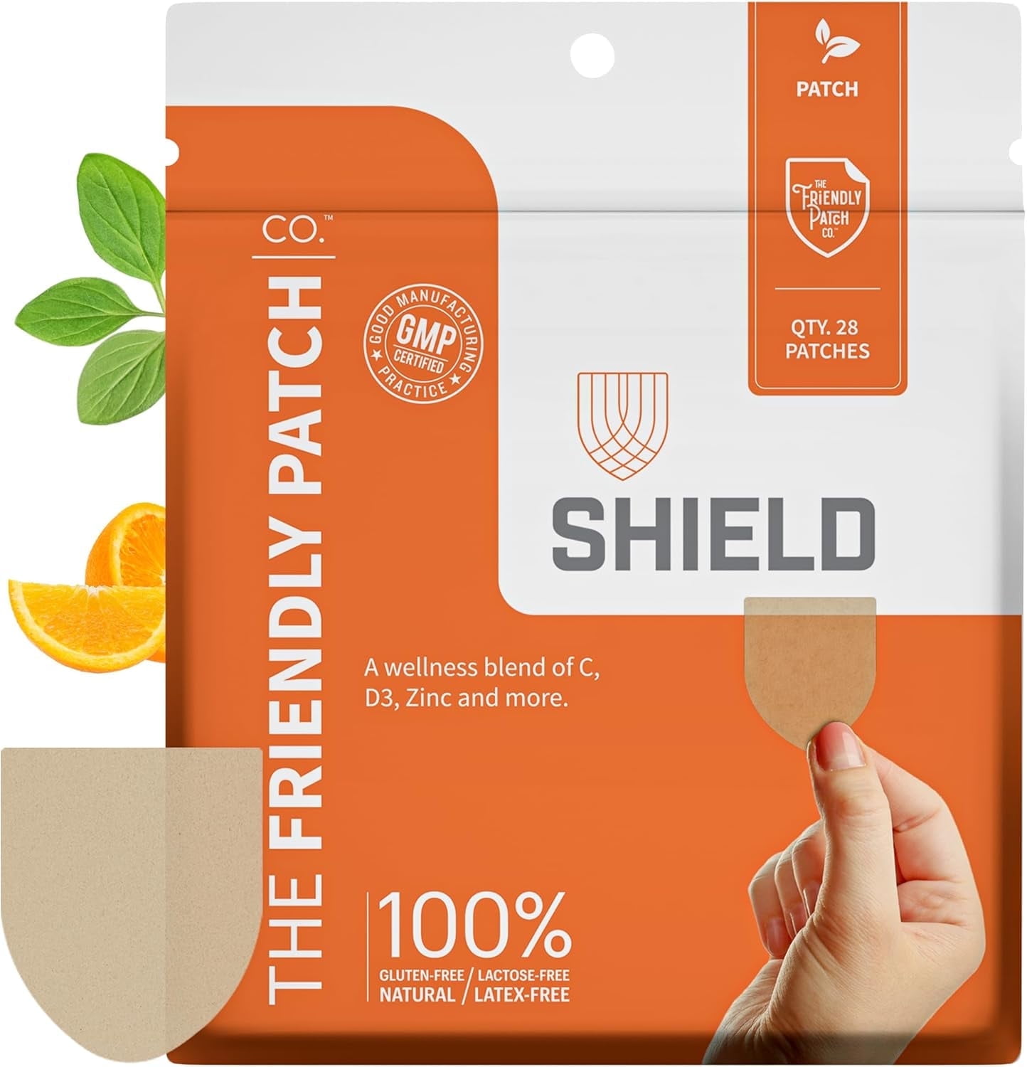 The Friendly Patch Shield, Immune Patch, 28 Patches - Walmart.com