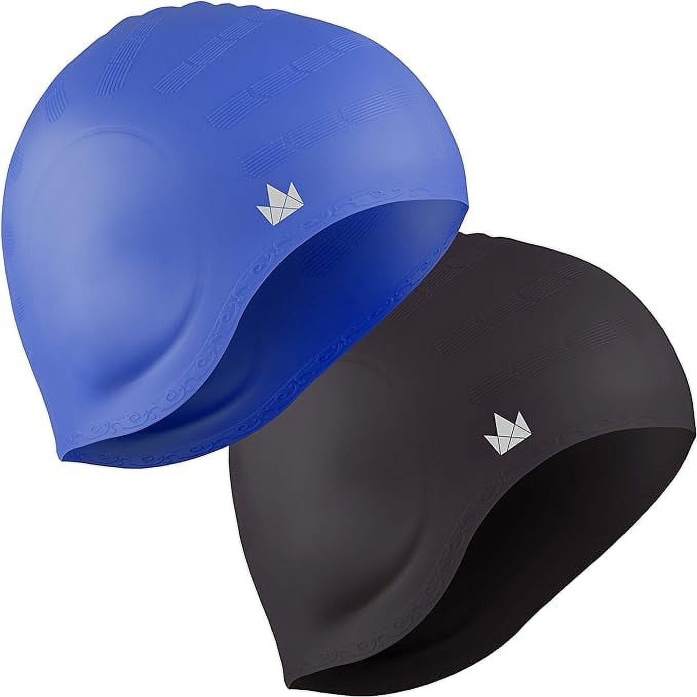 The Friendly Swede Silicone Swim Cap, Durable Swim Caps for Women ...