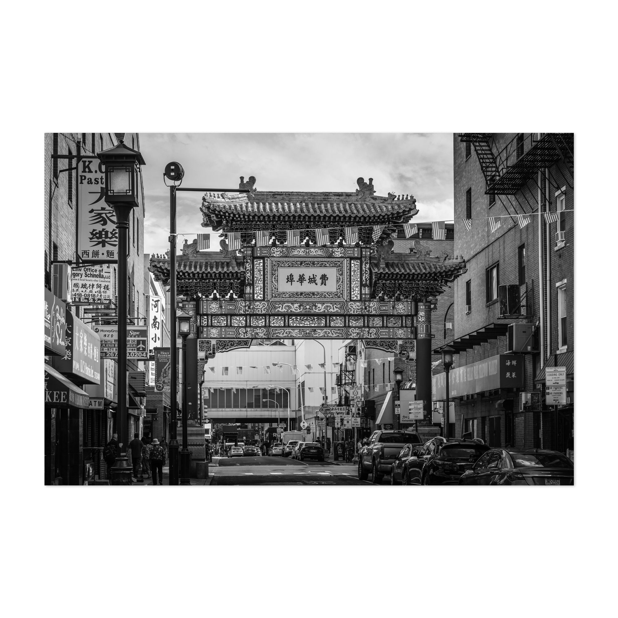 The Friendship Arch B&W - Philadelphia Pennsylvania Photography ...