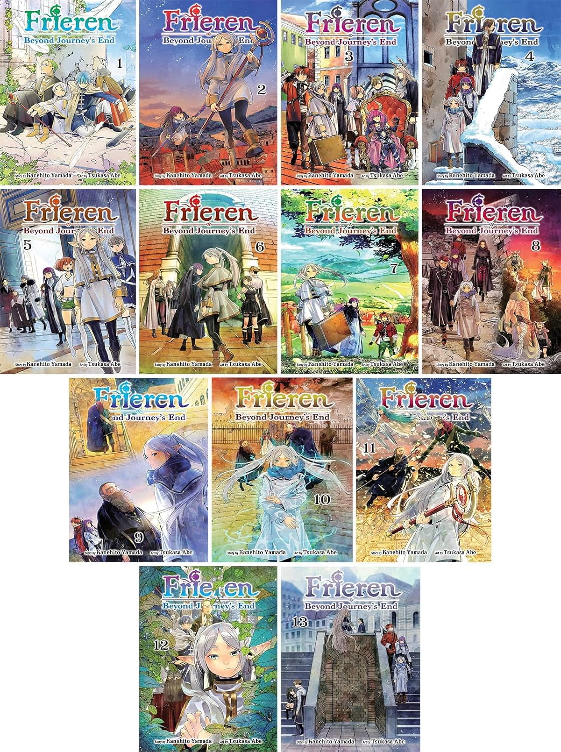 The Frieren: Beyond Journey's End Series 13 books collection set by ...